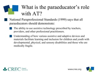 Assistive Technology to Support Students with Autism and Intellectual ...