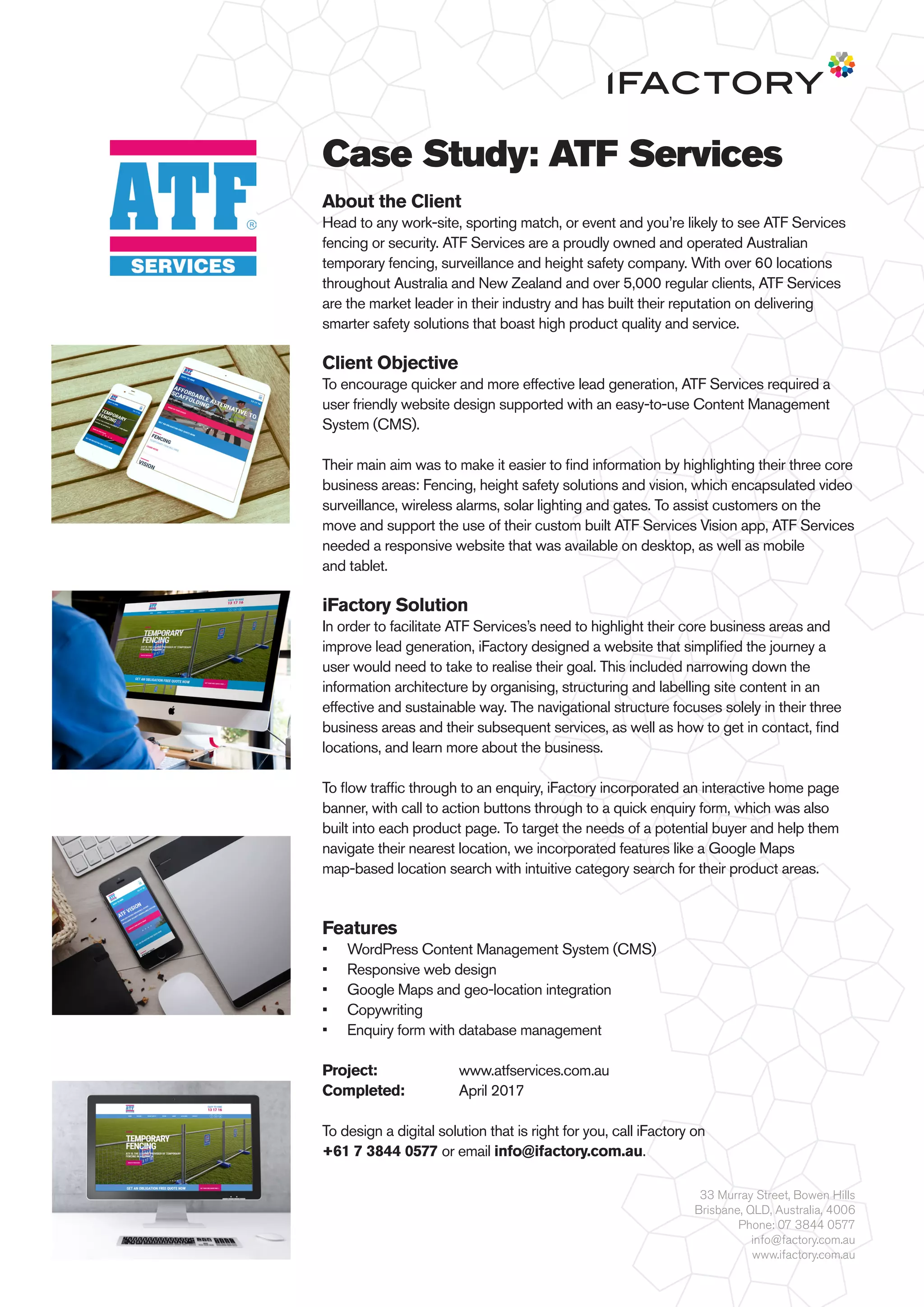 Case Study: ATF Services | PDF