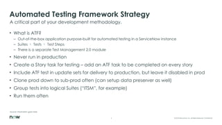 Comprehensive Guide to ServiceNow Automated Testing Framework (ATF) | PPTX