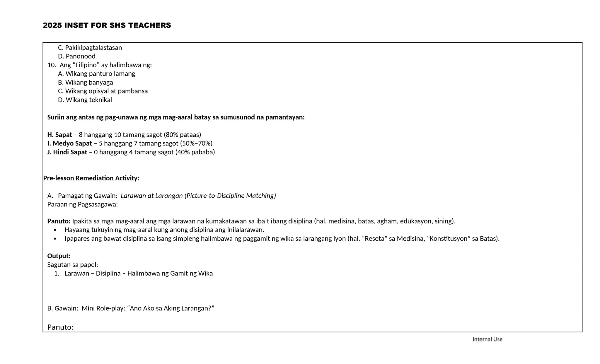 ATG-KOMPAN-WEEK 3-WIKA AT KOMUNIKASYON SA PANANALIKSIK | DOCX