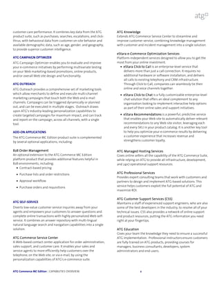 ATG Commerce: Full Capabilities Overview | PDF | Computing | Technology ...