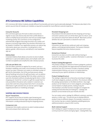 ATG Commerce: Full Capabilities Overview | PDF | Computing | Technology ...