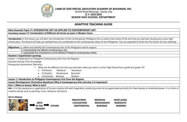 ATG Contemporary PAR.docx