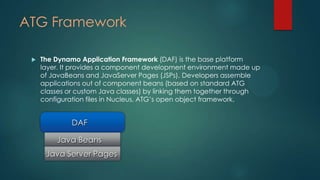 ATG Framework,Formhandlers,Pricing | PPTX | Web Development | Internet