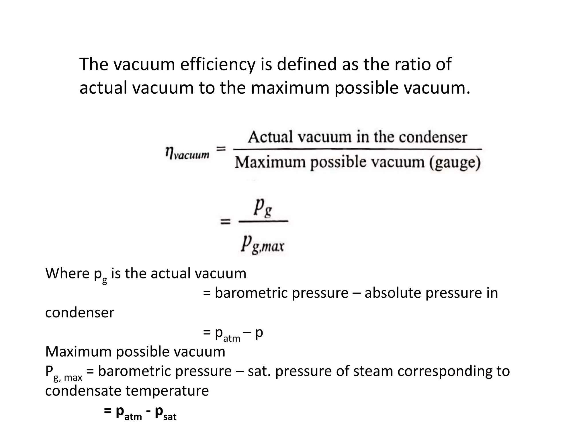 ANALYSIS OF CONDENSER OPERATION | PPTX