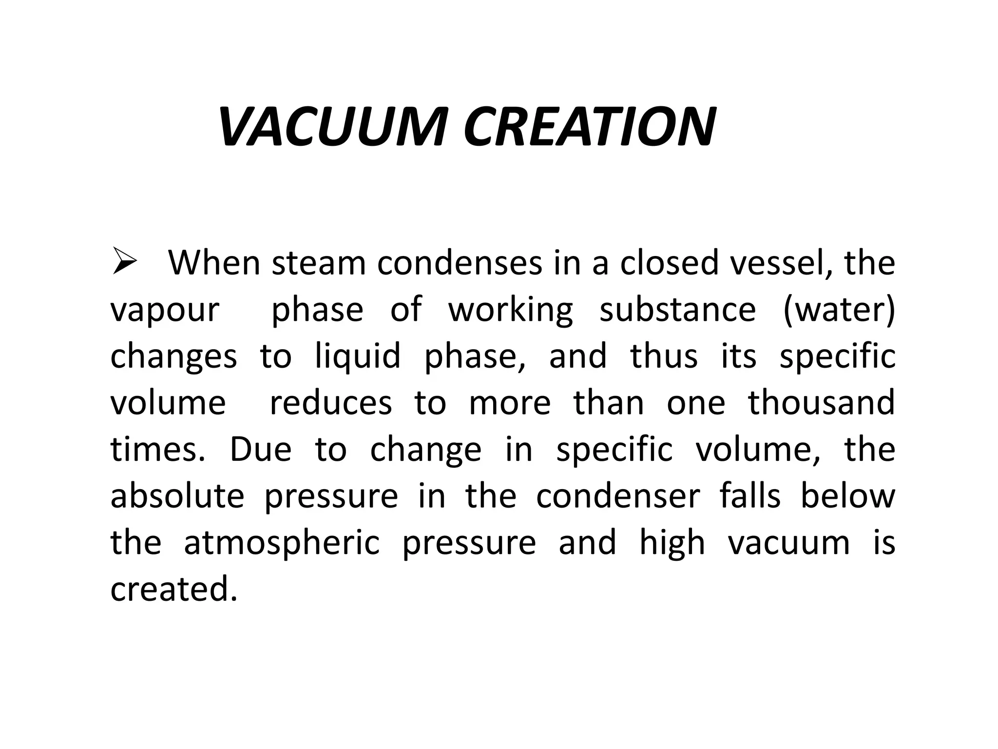 ANALYSIS OF CONDENSER OPERATION | PPTX