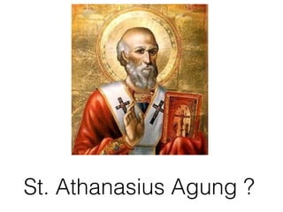 Athanasius mencari arah | PPT