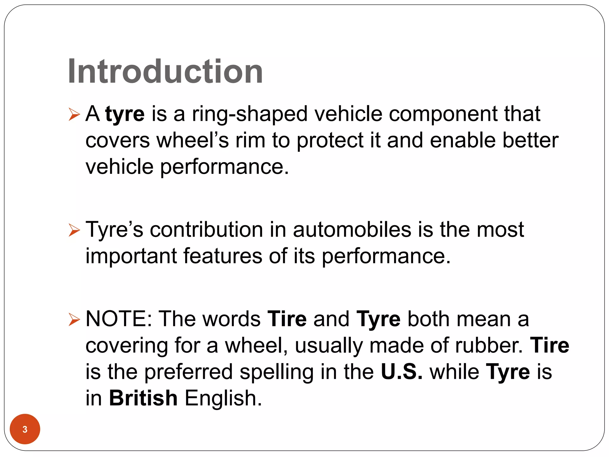 Tyres | PPTX