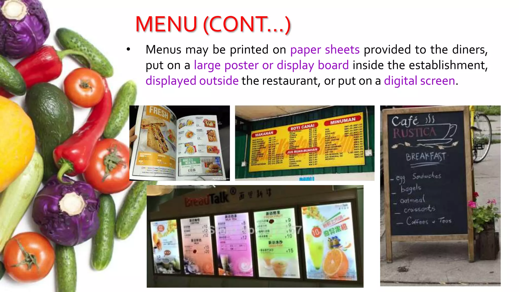 ROLES AND RESPONSIBILITIES OF FOOD AND BEVERAGE PERSONNEL | PPTX