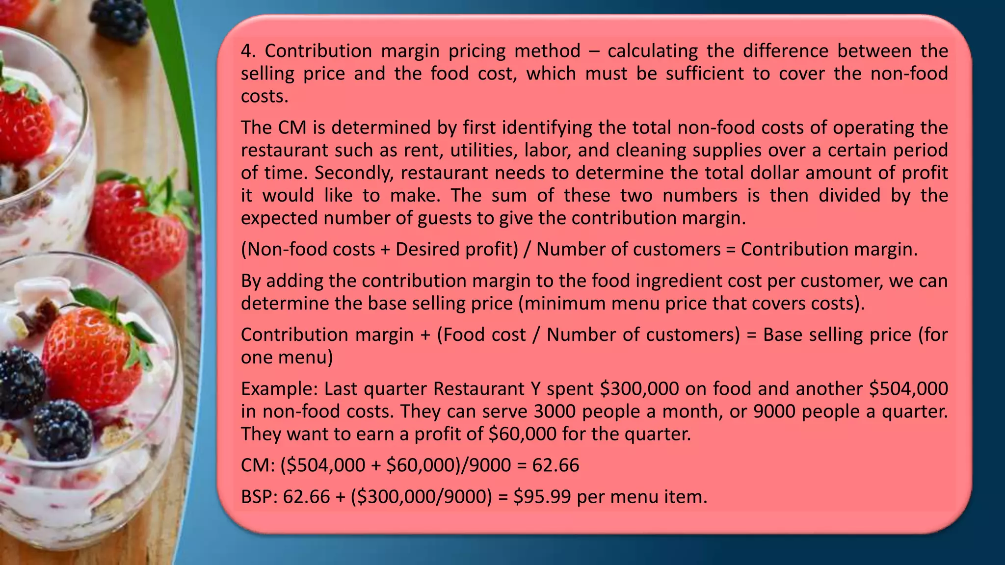 FACTORS AFFECTING MENU DESIGN AND PLANNING | PPTX