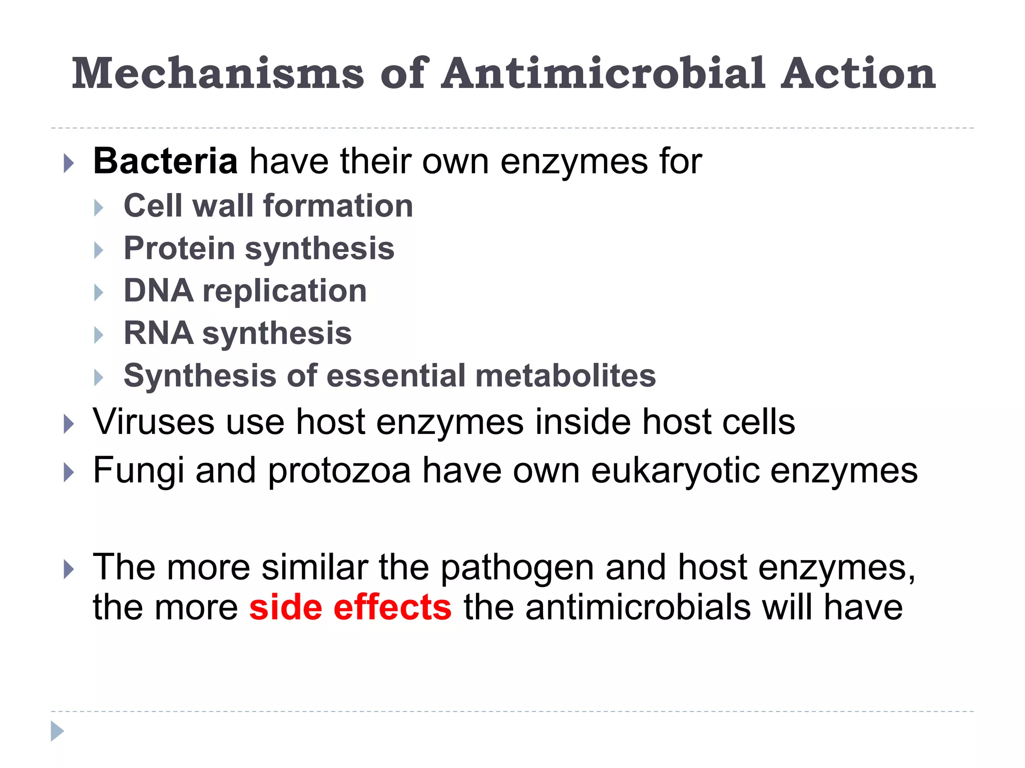 ANTIMICROBIAL DRUGS | PPT