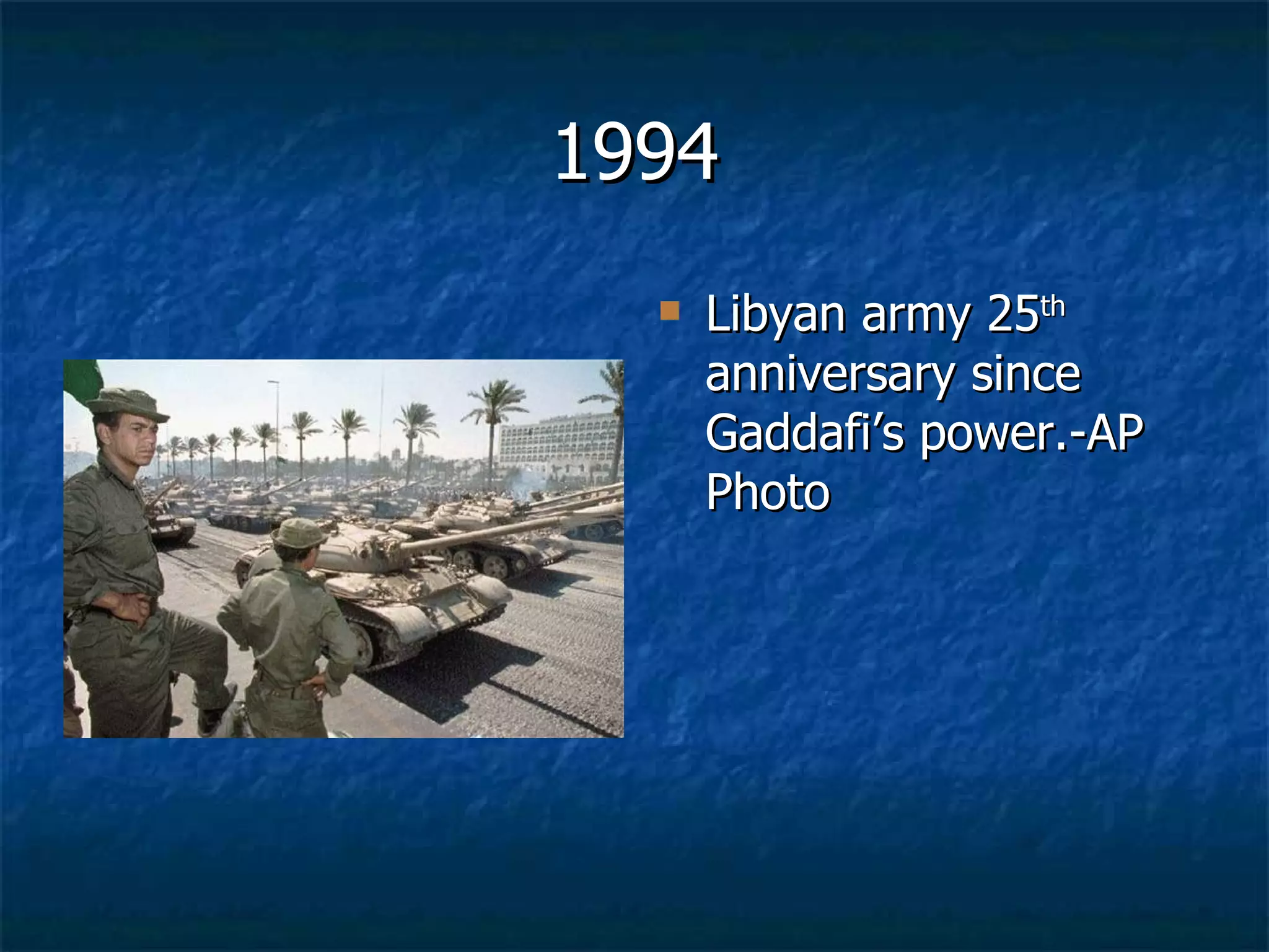 The Fall of the Libyan Government | PPT