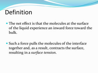 Fluid Properties Density , Viscosity , Surface tension & Capillarity | PPTX