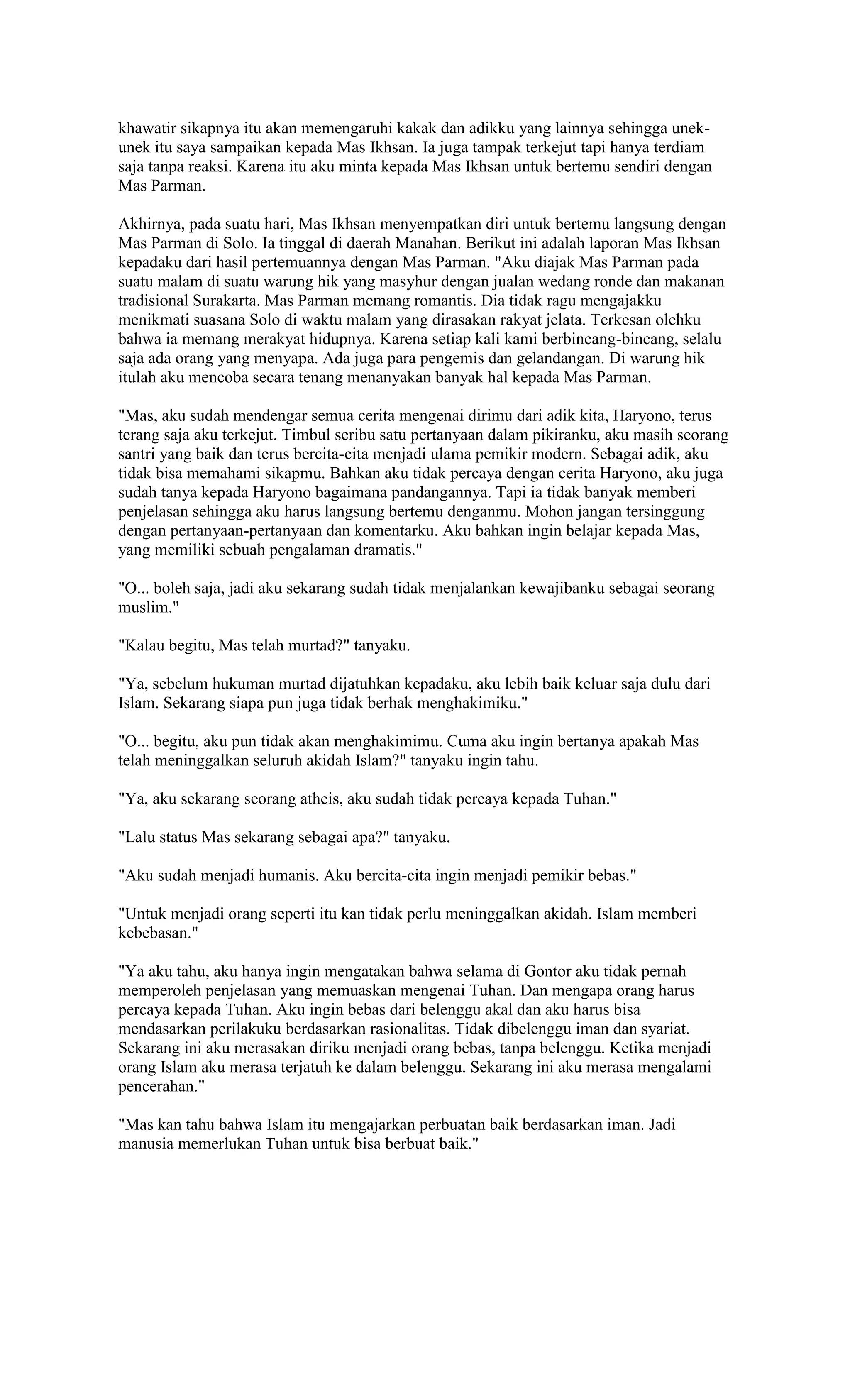 Atheis (m. dawam rahardjo) | DOC