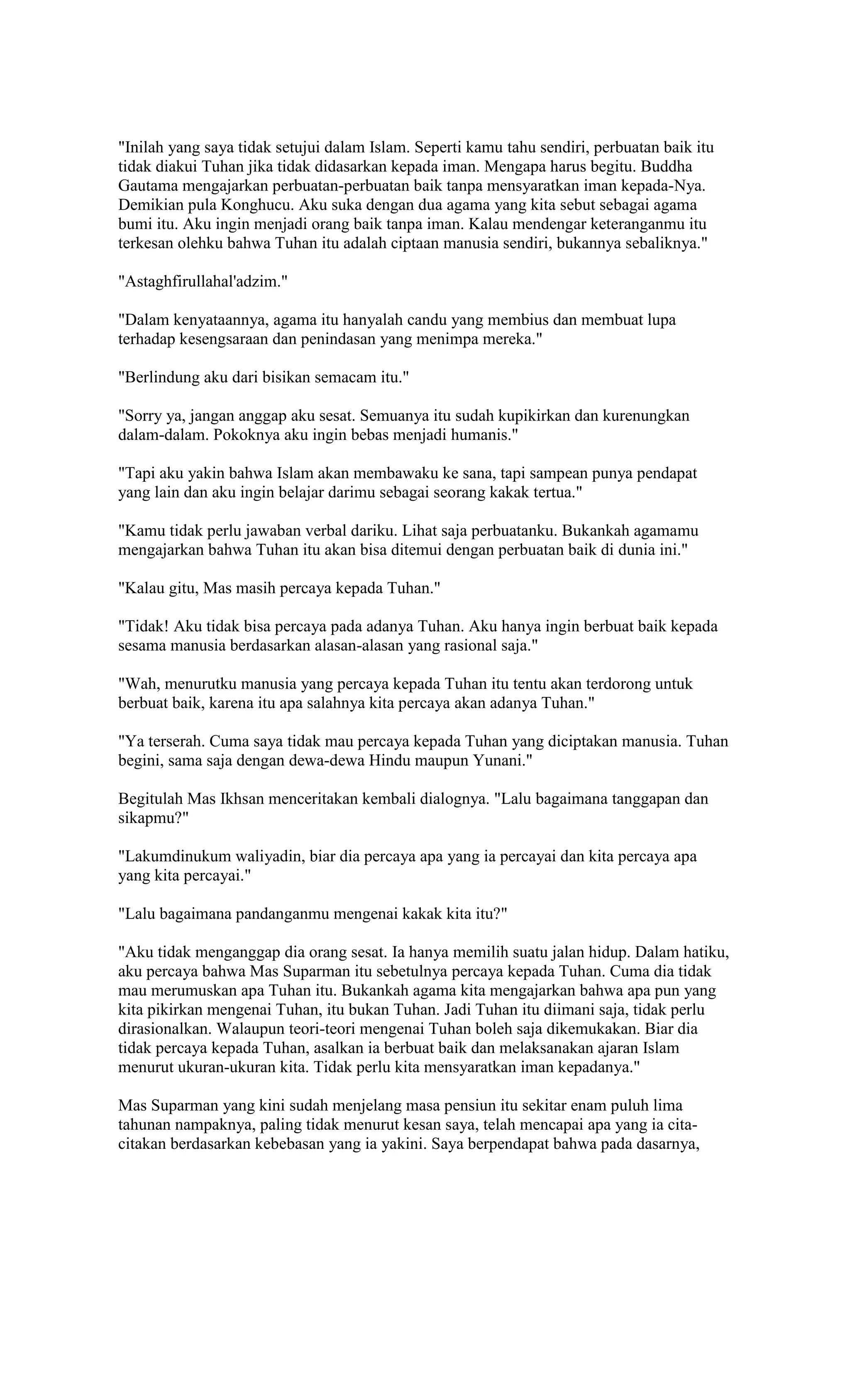 Atheis (m. dawam rahardjo) | DOC