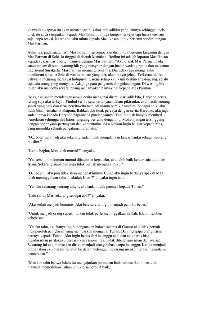 Atheis (m. dawam rahardjo) | DOC