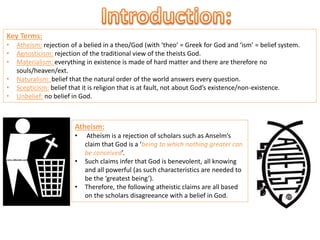 Atheism | PPTX