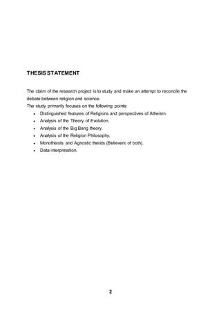 Atheism vs religion | DOCX