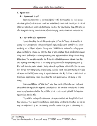 Athena chong spam e mail | PDF