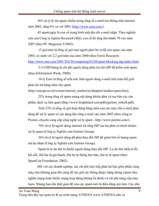 Athena chong spam e mail | PDF