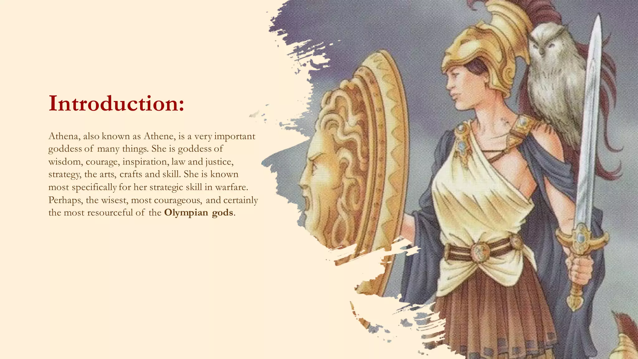 Athena Goddess - Presentation Slides - By Rehan Butt | PDF