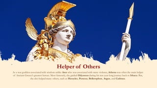 Athena Goddess - Presentation Slides - By Rehan Butt | PDF