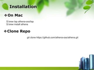 Athena, Android UI Testing Platfrom | PPT