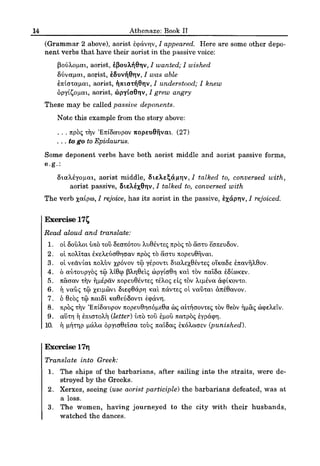 Athenaze 2 a introduction to ancient greek | PDF