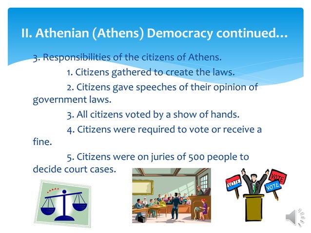 Athenian democracy democracy in athens notes | PPTX | Elections | Politics