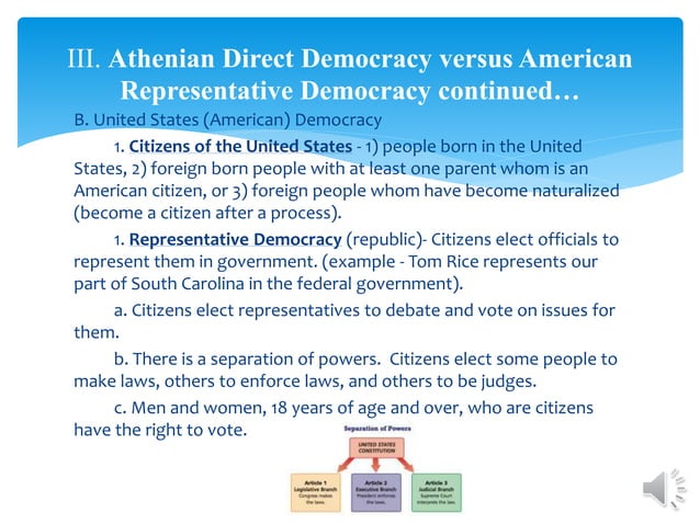 Athenian democracy democracy in athens notes | PPTX | Elections | Politics