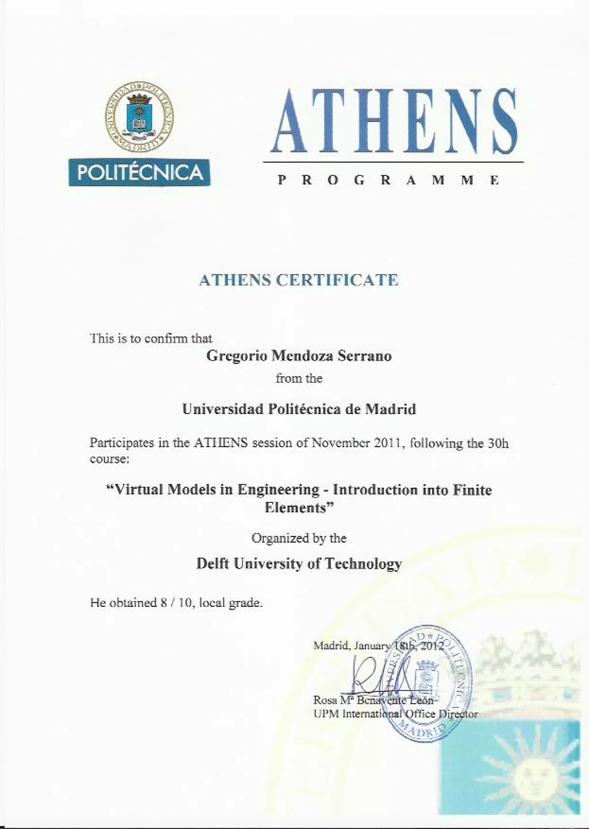 Athens - Introduction into Finite Elements | PDF