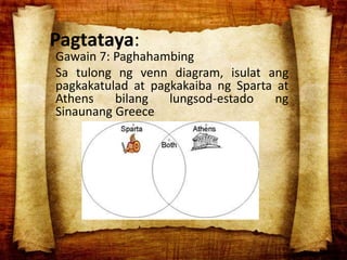 Athens at ang Pag-unlad Nito | PPTX