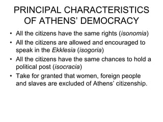 Athens democracy | PPT
