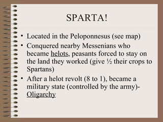 Athens and sparta | PPT