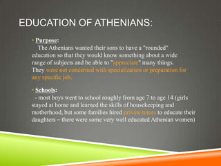 Athens and sparta | PPTX