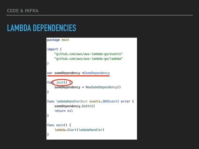 Going Serverless on AWS with Golang and SAM | PPT