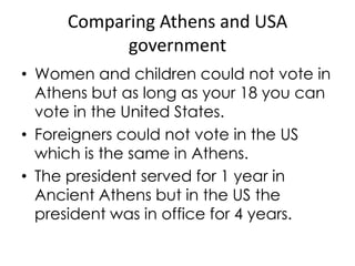Athens government | PPTX | Elections | Politics