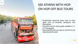 Discover Athens with Hop-On Hop-Off Bus Tours: Routes, Tips & Tickets ...