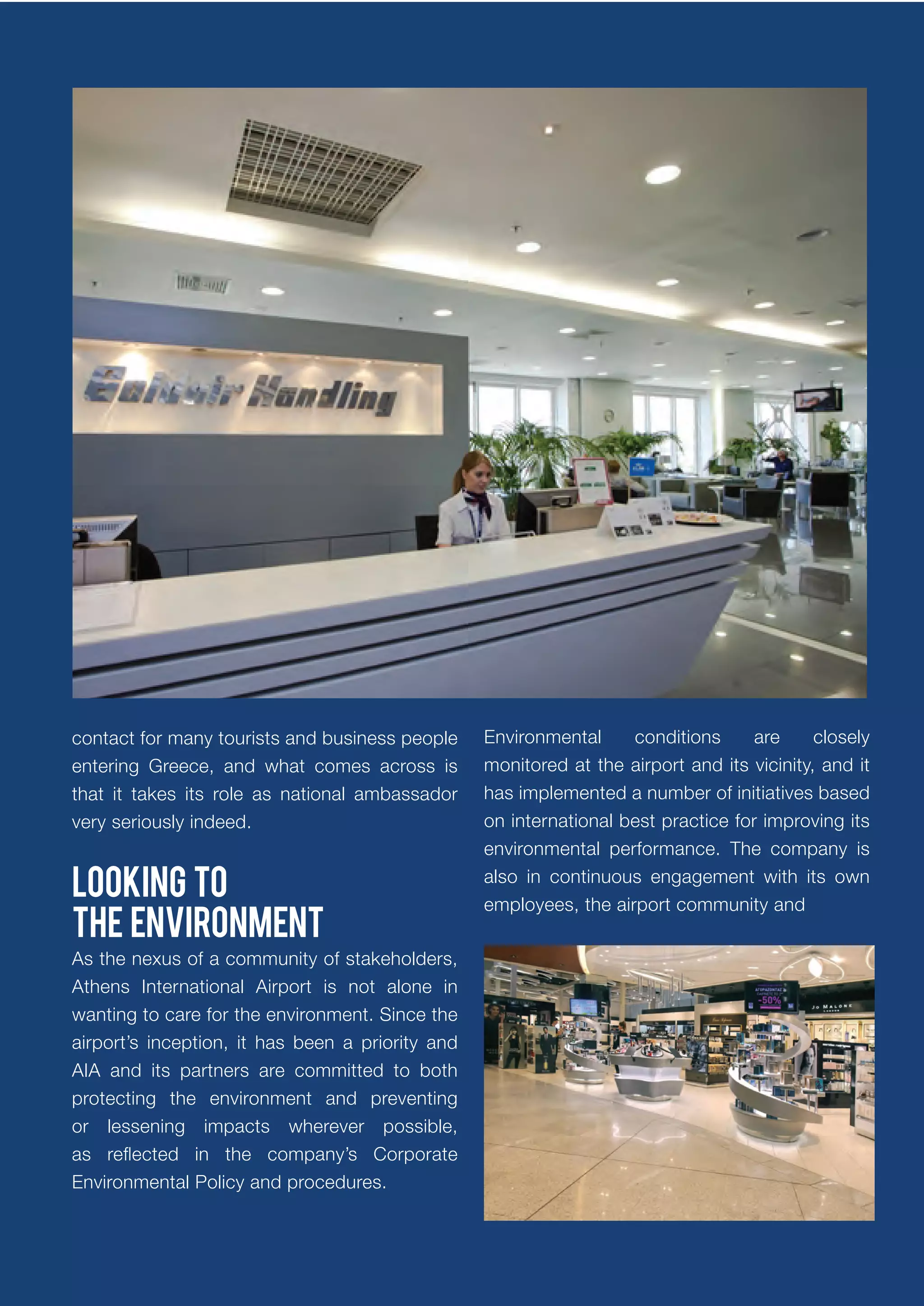 Athens International Airport (AIA) Brochure | PDF