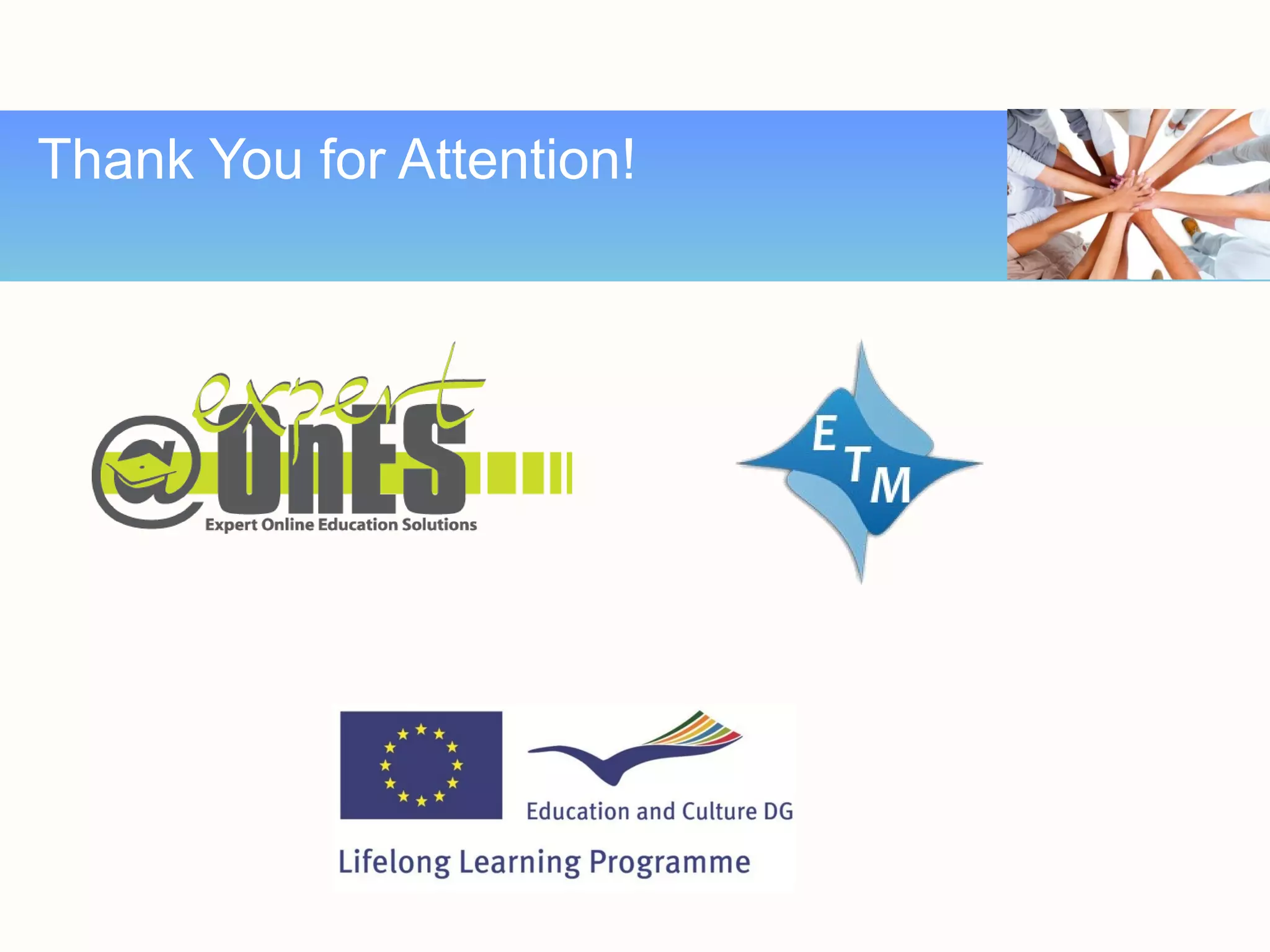 Presentation of the Sixth Project meeting in Athens,Greece of the ETM project | PPT