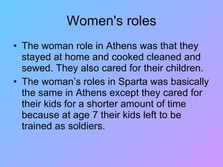 Athens + sparta | PPT