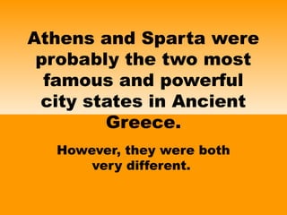 Athens v sparta | PPT