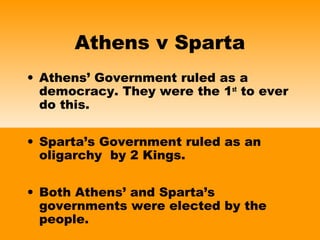 Athens v sparta | PPT