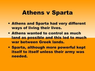 Athens v sparta | PPT