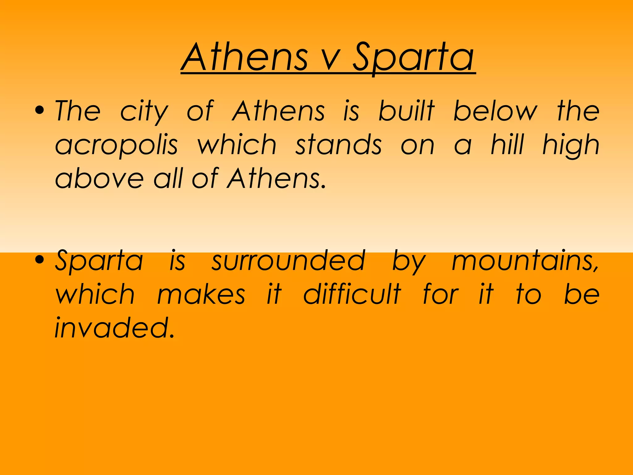 Athens v sparta | PPT
