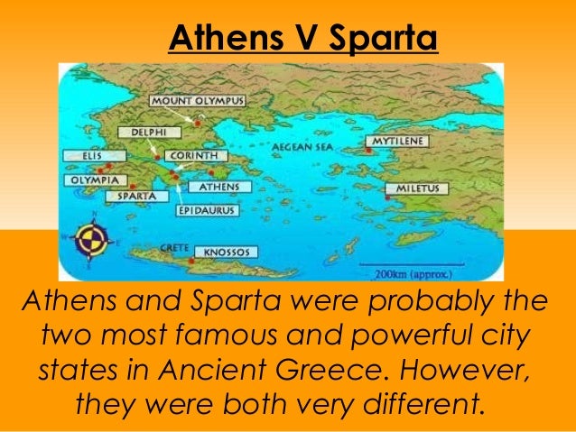 Athens v sparta