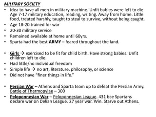 Intro to Athens & Sparta Notes #2 | PPT