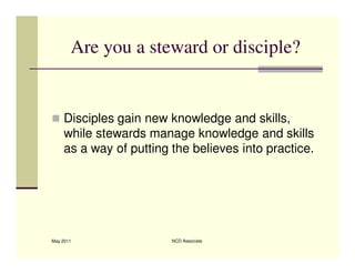 A Theology of Stewardship | PPT