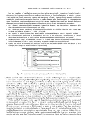 A theoretical framework for conceptualizing seaports as institutional and operational clusters | PDF